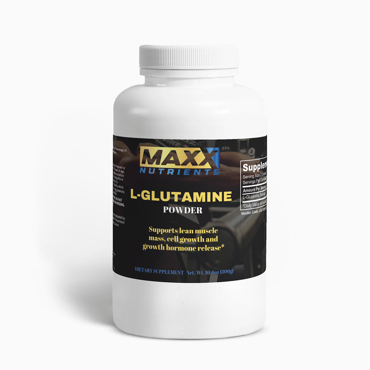 L-Glutamine Powder – Maxx Nutrients