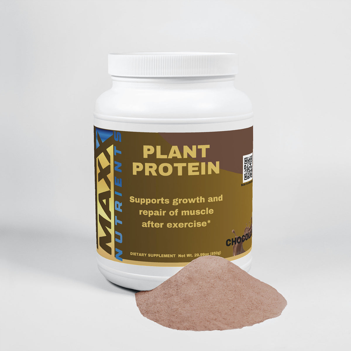 Plant Protein (Chocolate) – Maxx Nutrients