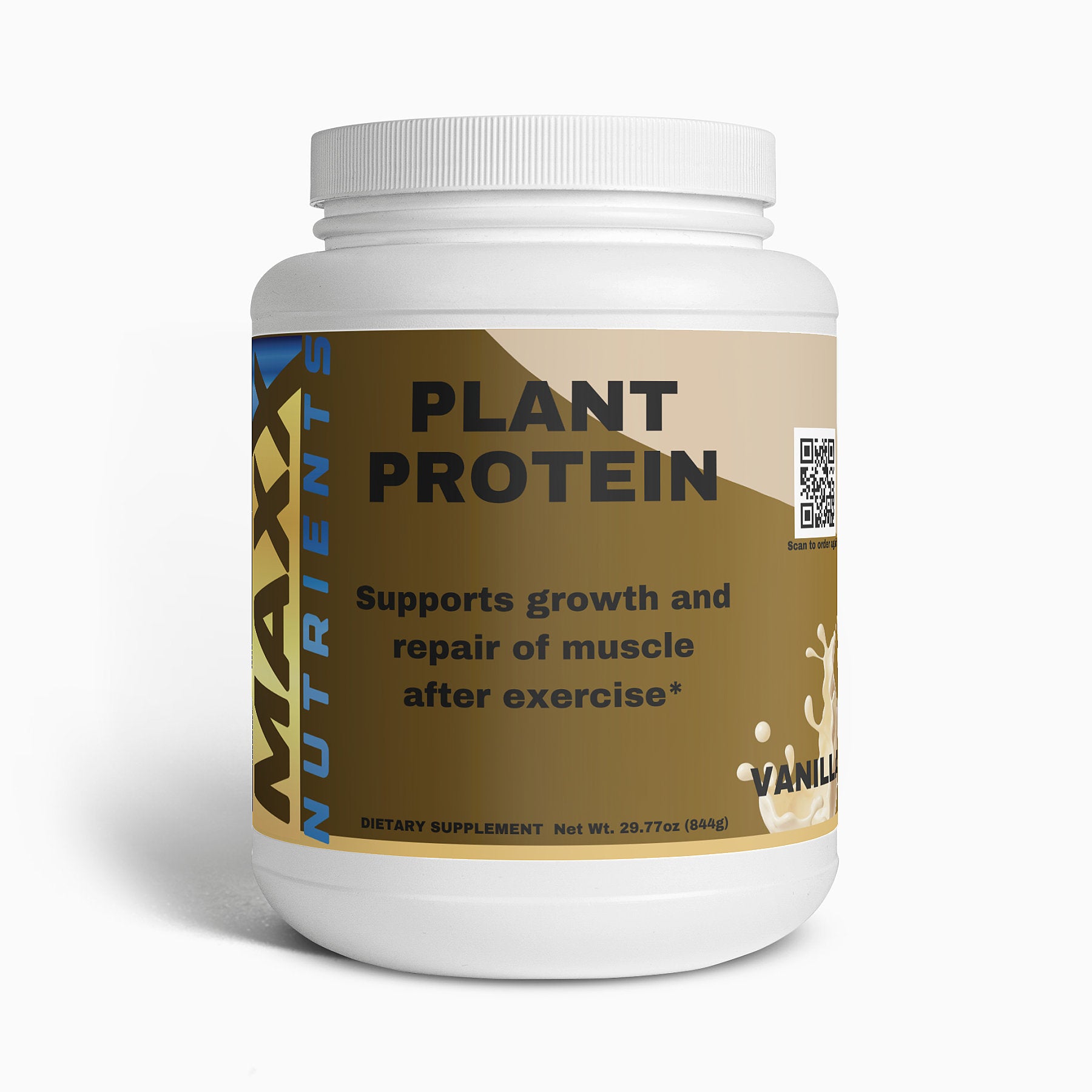 Plant Protein (Vanilla) – Maxx Nutrients
